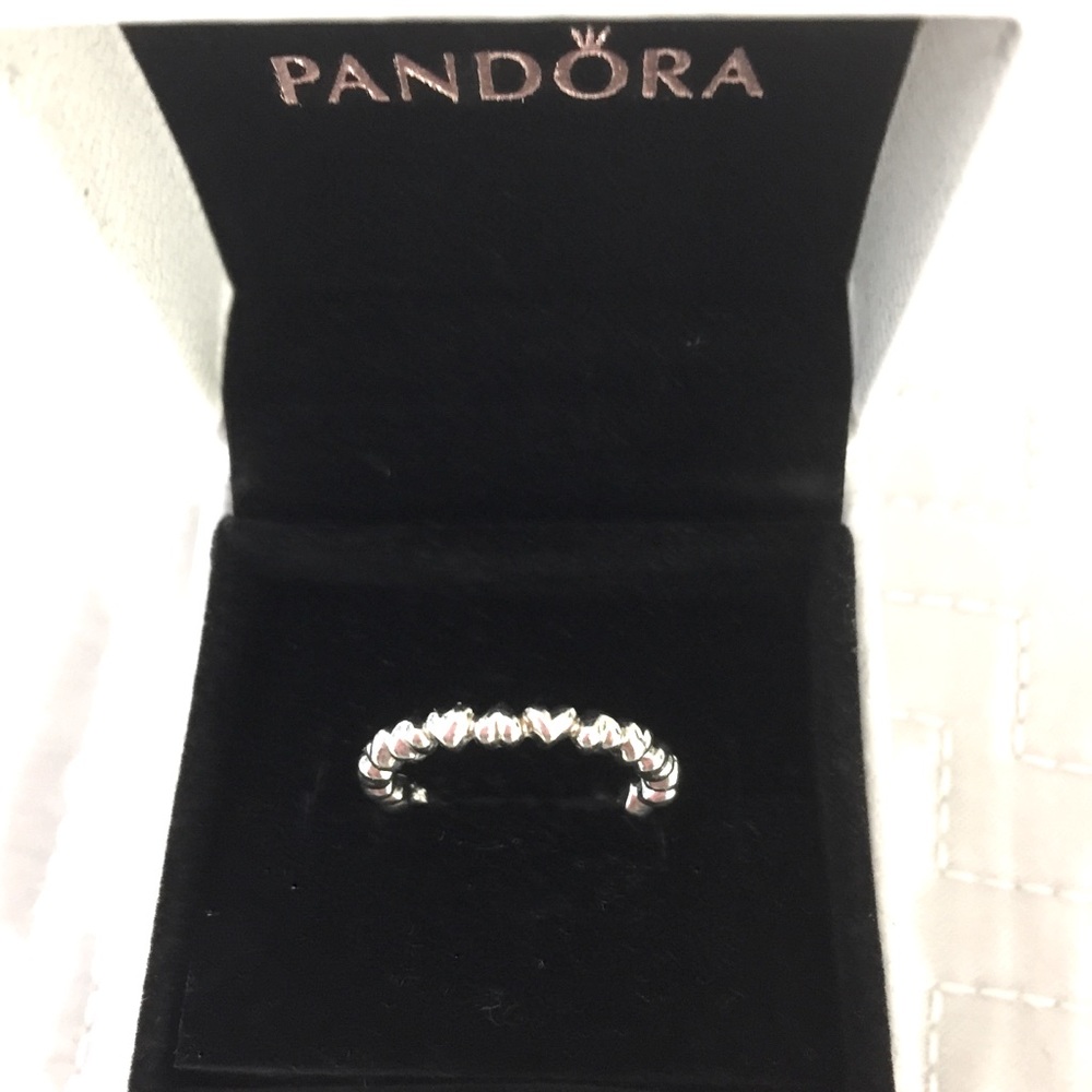 Pandora Stackable Ring; Silver - Gem